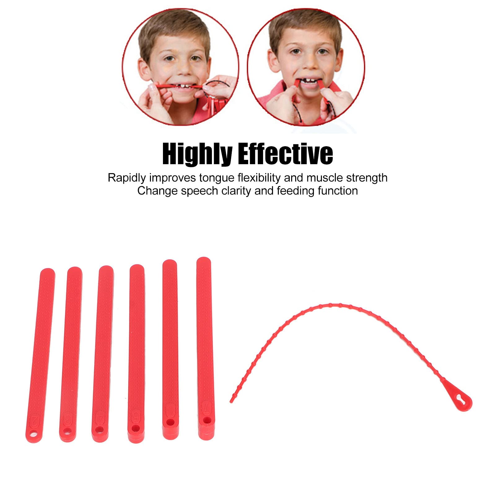 Mua Dental Bite Blocks,Tongue Muscle Trainer,7pcs Tongue Tip Exercise ...