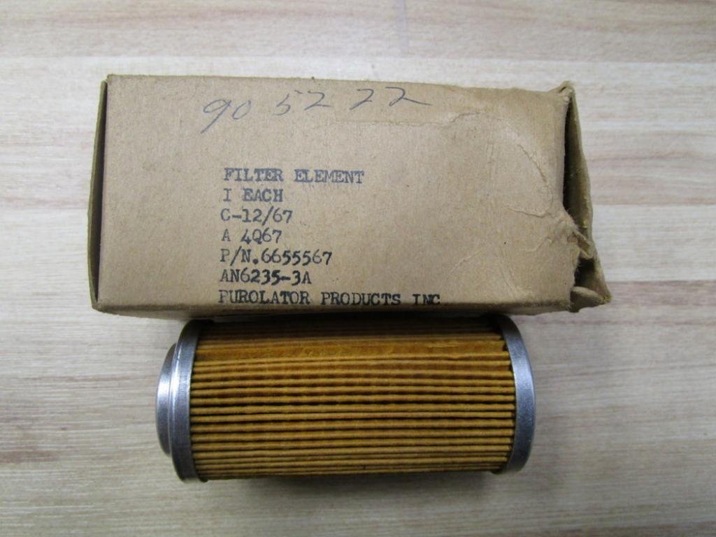 Amazon.com: Purolator 6655567 Filter Element AN6235-3A: Industrial ...