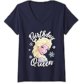 Amazon.com: Disney Frozen Birthday Queen Elsa Big Chest Portrait T ...