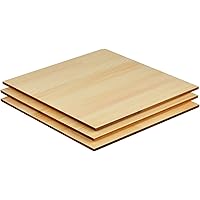 Amazon.com : Artificer Pine Plywood Sheets, 14x14 Inch 3 Pack 7 mm ...