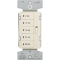 Eaton PT18M-A 1800W 15 Amp 5-Button Minute Timer with Off Single-Pole ...