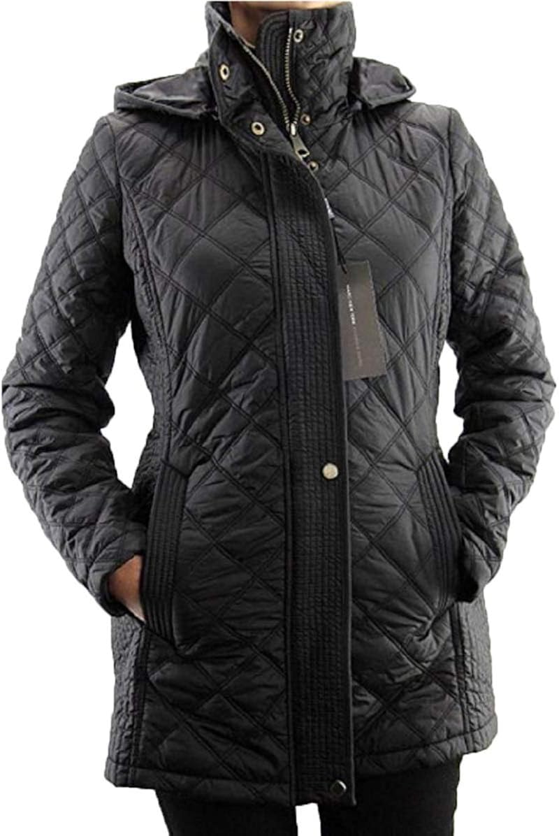 Marc New York by Andrew Marc Women's Fay Mixed Box-Quilt Jacket (Medium ...
