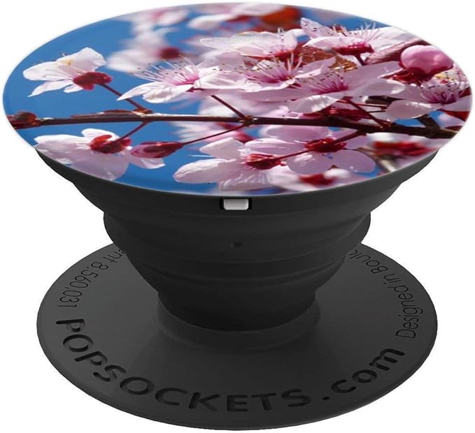 Amazon.com: Cute Cherry Blossom Flower Pop Socket for Women Girls ...