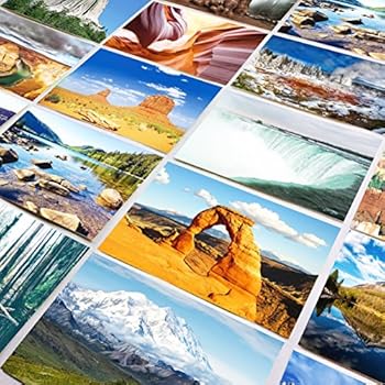 Amazon.com : AMERICA THE BEAUTIFUL postcard set of 20. Post card ...