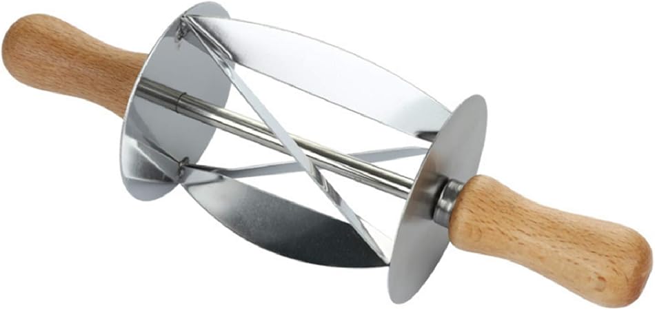 Croissant Cutter, Stainless Steel Croissant Maker With Oak Handle, For ...