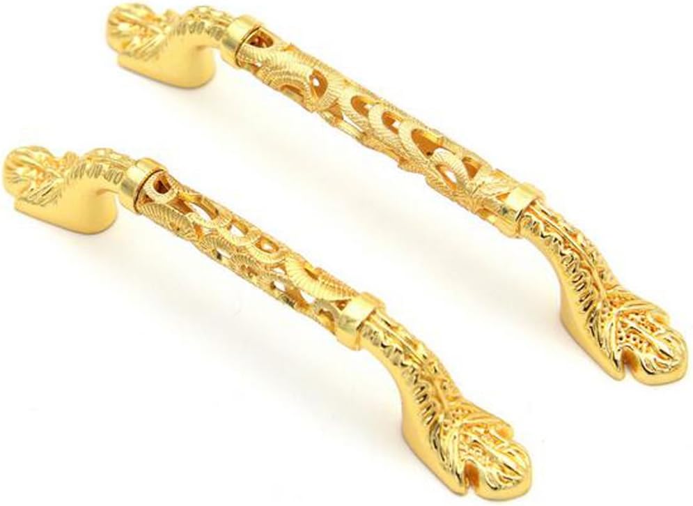 Europäische Luxus Gold Hohlmöbel Griff Möbelknopf Möbelgriff ...