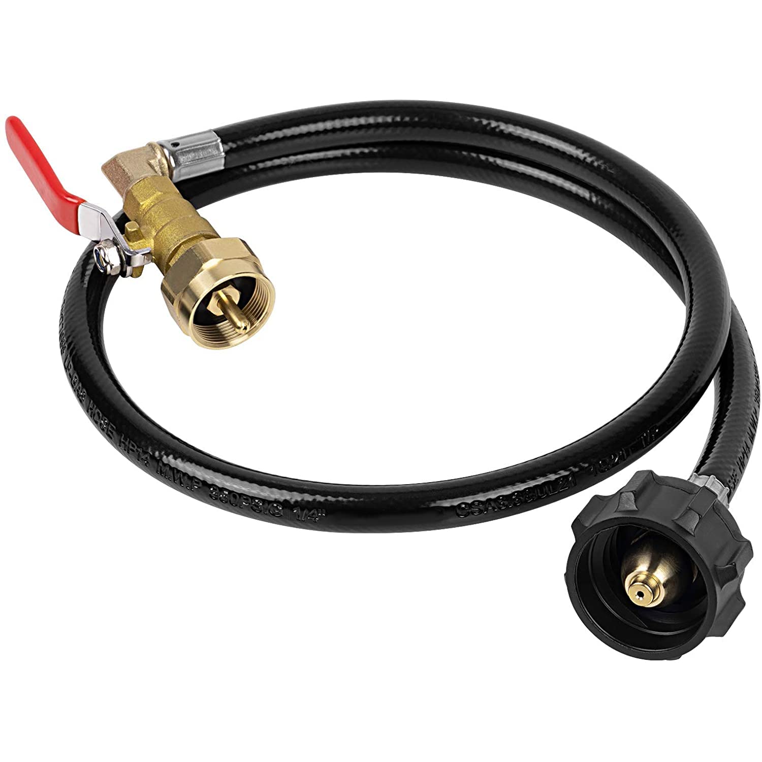 Mua GASPRO 1lb Propane Tank Refill Adapter Kit | 3ft Hose with Safety ...