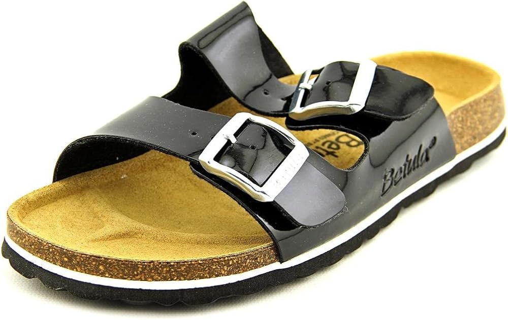 Amazon.com | Birkenstock Betula Licensed Womens Boogie Black Patent ...