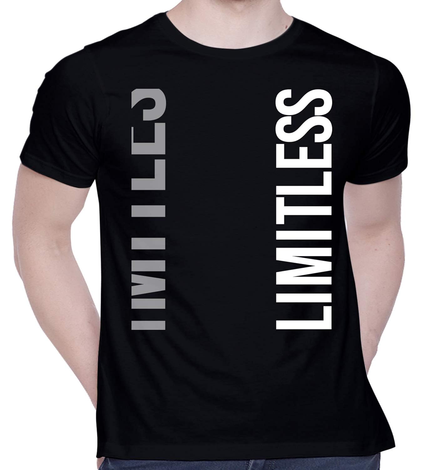 CreativiT Graphic Printed T-Shirt for Unisex Limitless Tshirt | Casual ...