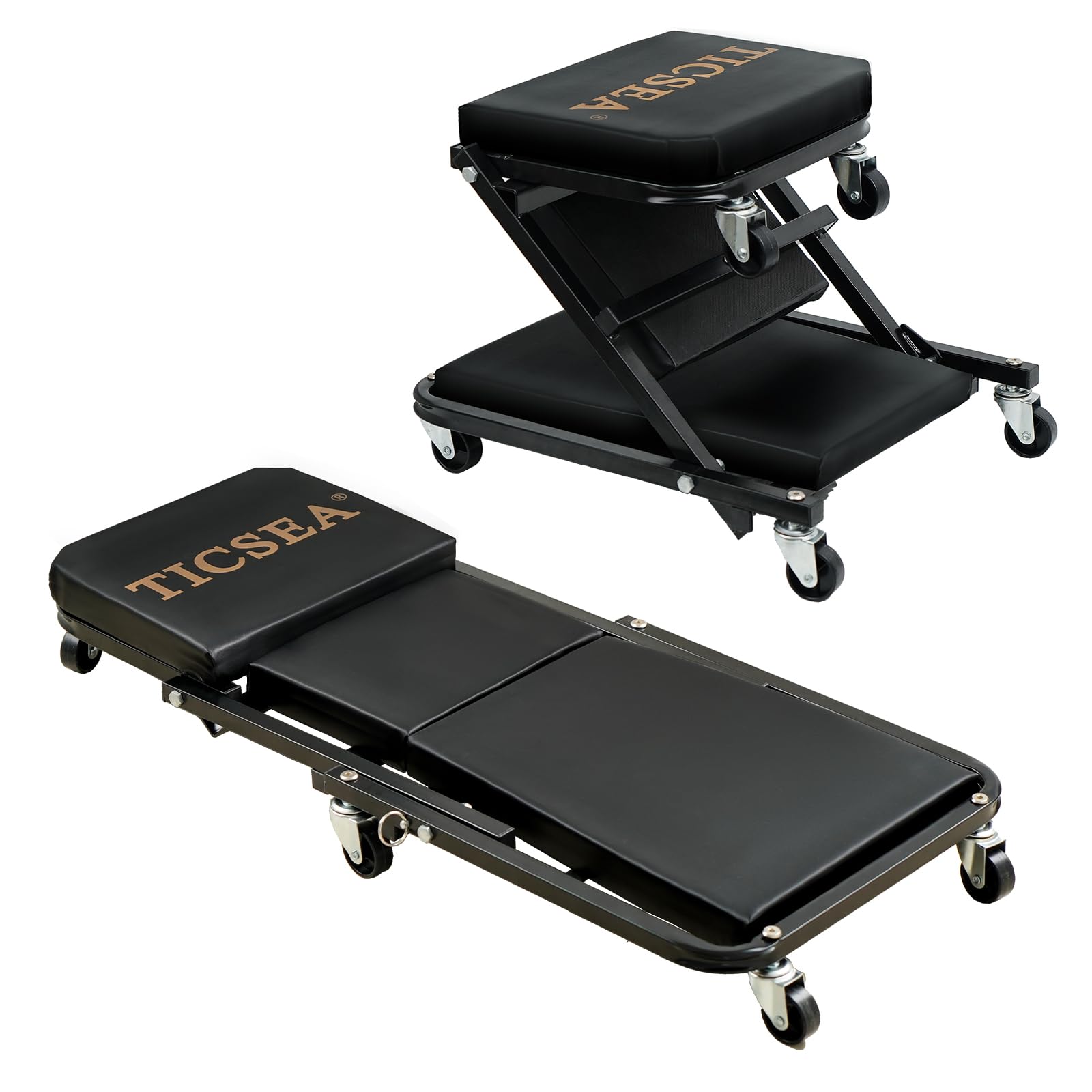TICSEA ????? ???????? Mechanic Creeper 36" Z-Creeper Seat 2 in 1 ...