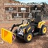 JOYLDIAS 12V Ride On Excavator with 2.4GHz Remote Control, Electric ...