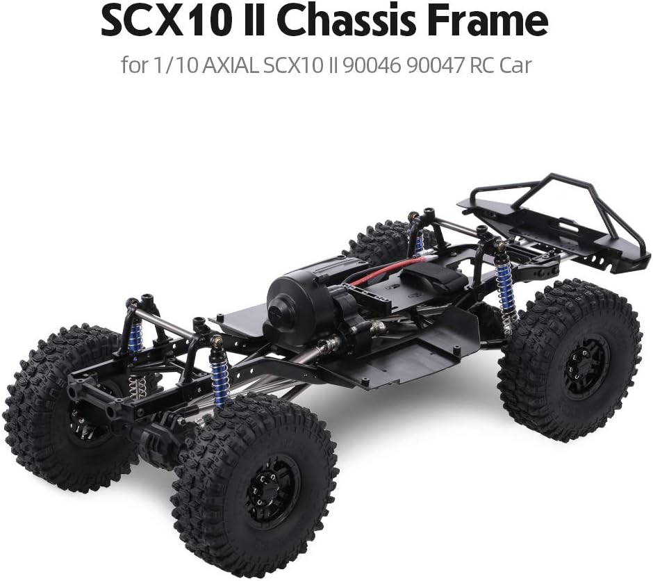 Amazon | GoolRC ホイールベース シャーシ フレーム 313mm 1/10 AXIAL SCX10 II 90046 90047 RCクローラー クライミング カーDIY ...
