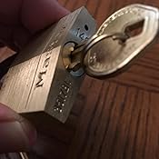 Master Lock 140D Padlock, 1 Pack, Brass - - Amazon.com