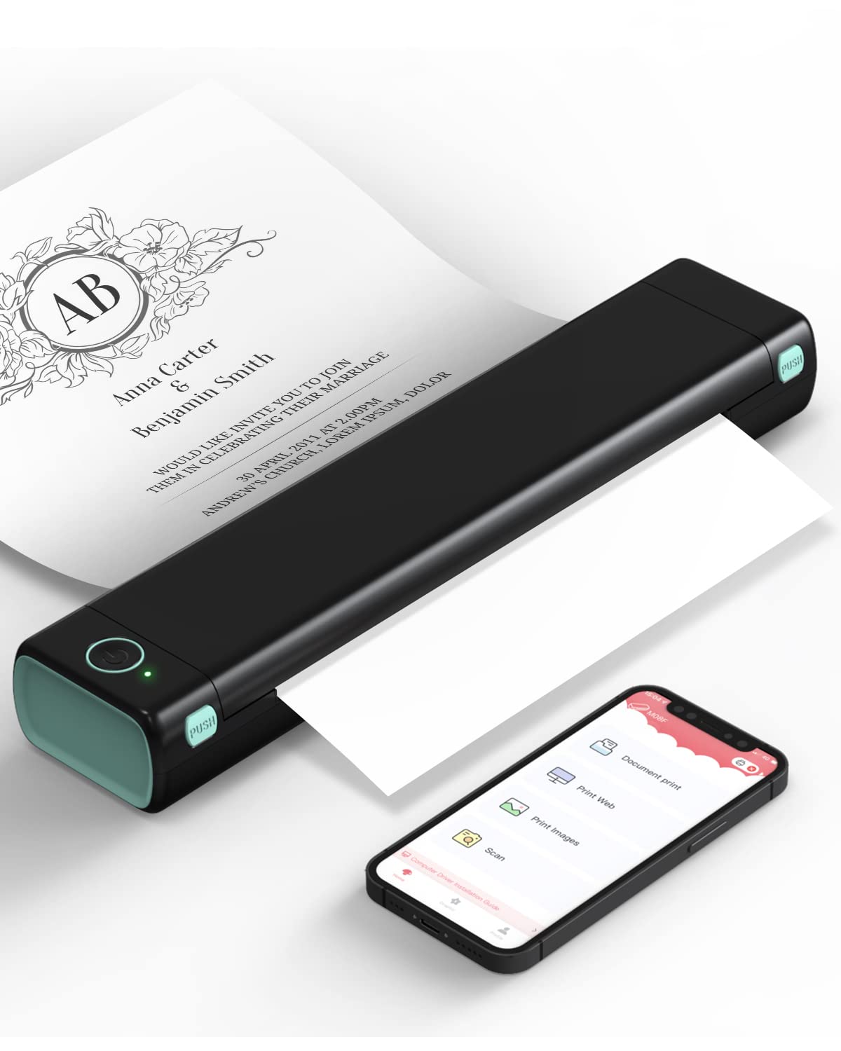 Mua Phomemo Portable Printers Wireless for Travel, M08F Portable ...