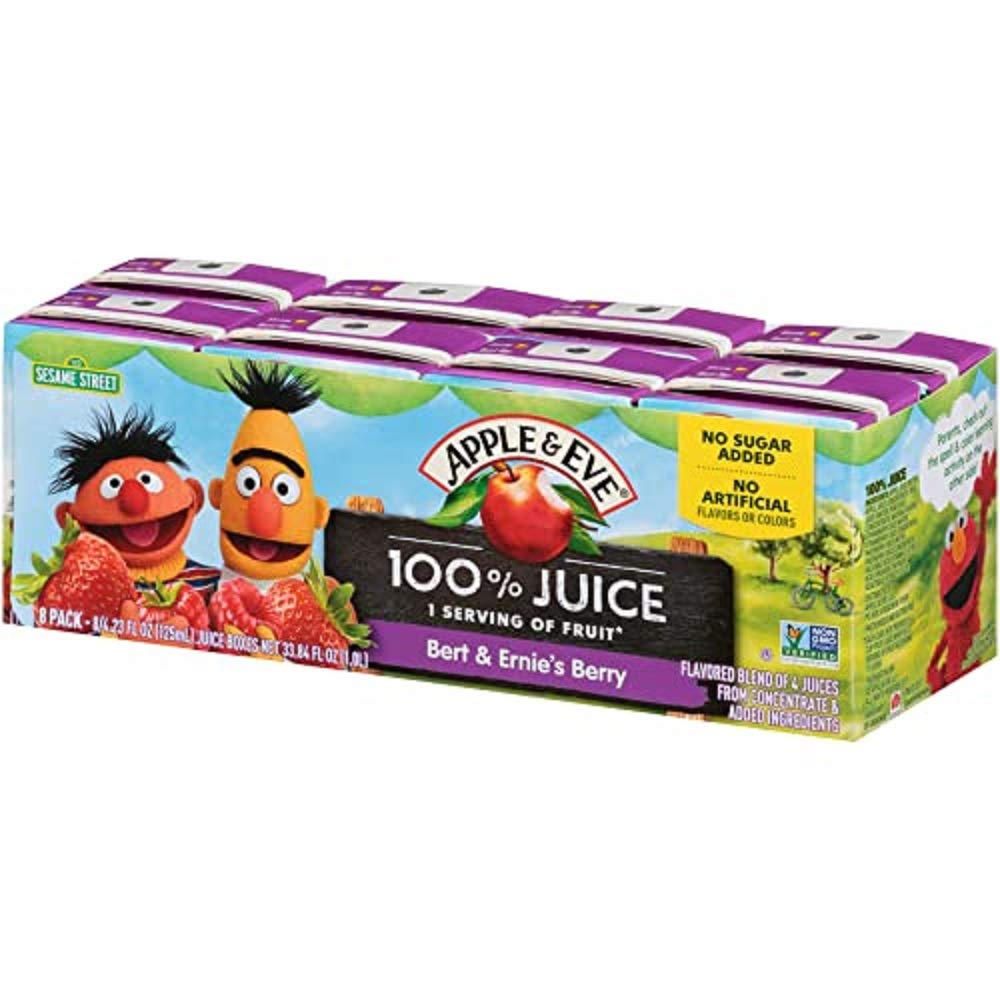 Mua Sesame Street Bert and Ernie's Berry Juice, 4.23 Fluid-oz, 8 Count ...