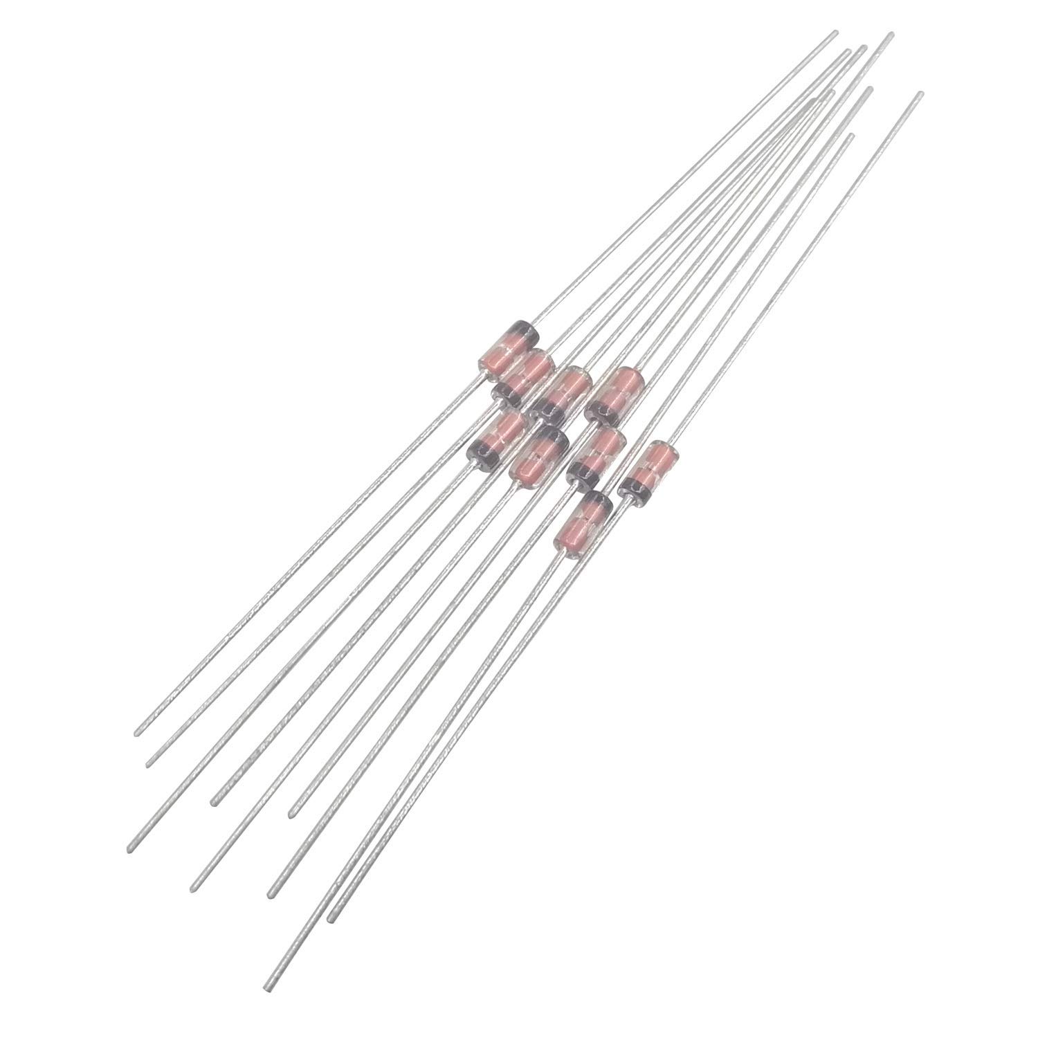 DO-204AH Axial for TV FM AM Radio Detection MCIGICM 20Pcs 1N34A 1N34 Germanium Diode 50mA 65V DO ...