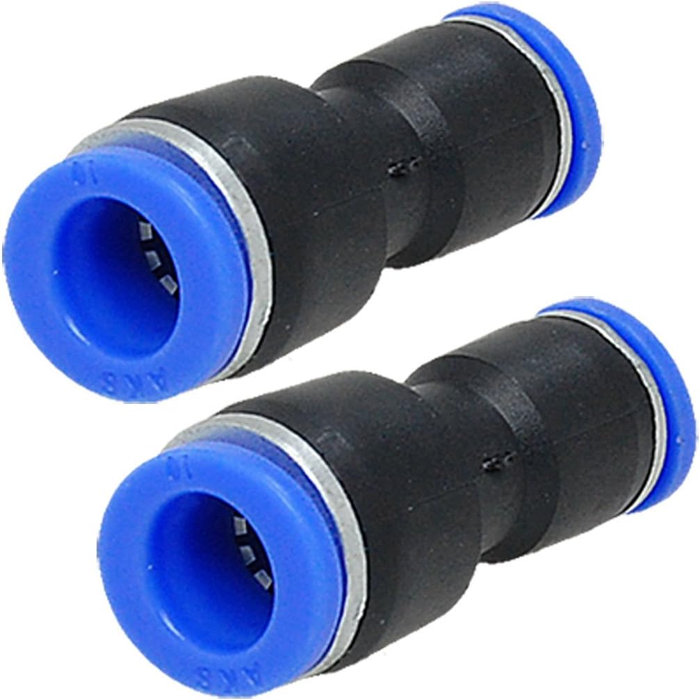 Amazon.co.jp: uxcell ワンタッチ継手 空気圧チューブコネクタ プッシュ継手10mm- 8mm 360度回転: DIY・工具 ...
