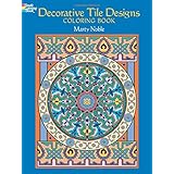 Amazon.com: Creative Haven Mosaic Tile Designs Coloring Book (Adult ...