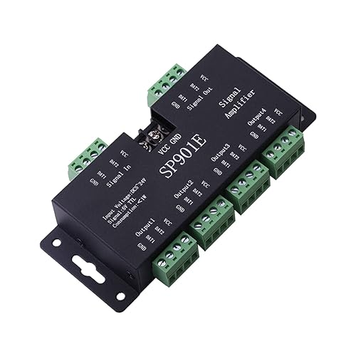 OCESTORE DUNSI SP901E LED Signal Amplifier SPI Repeater for WS2813 ...