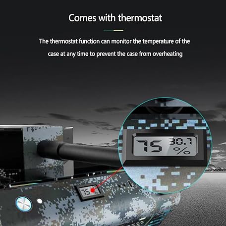 Mua EEKBNEJQ Tank Computer Case Gaming Tank Pc case Mid-Tower ATX Case ...