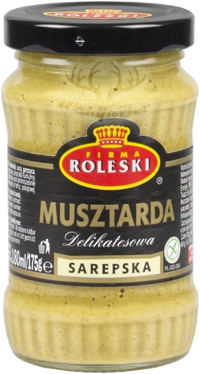 ROLESKI Musztarda sarepska 180l ml: Amazon.co.uk: Grocery