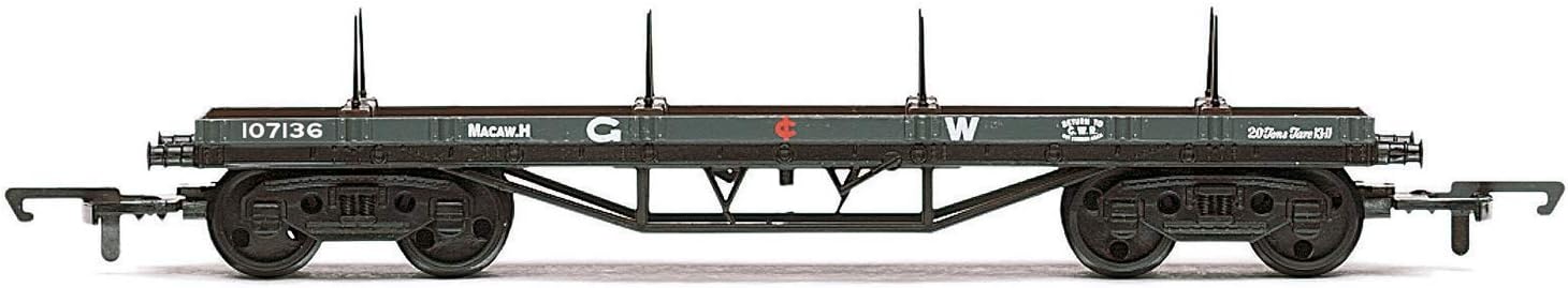 Hornby R6982 GWR, Macaw H Bogie Bolster, 107136 – Era 3 Rolling Stock – Wagon – BigaMart