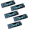 Amazon.com: Hosyond 5 Pcs 0.91 Inch I2C IIC OLED Display Module OLED ...
