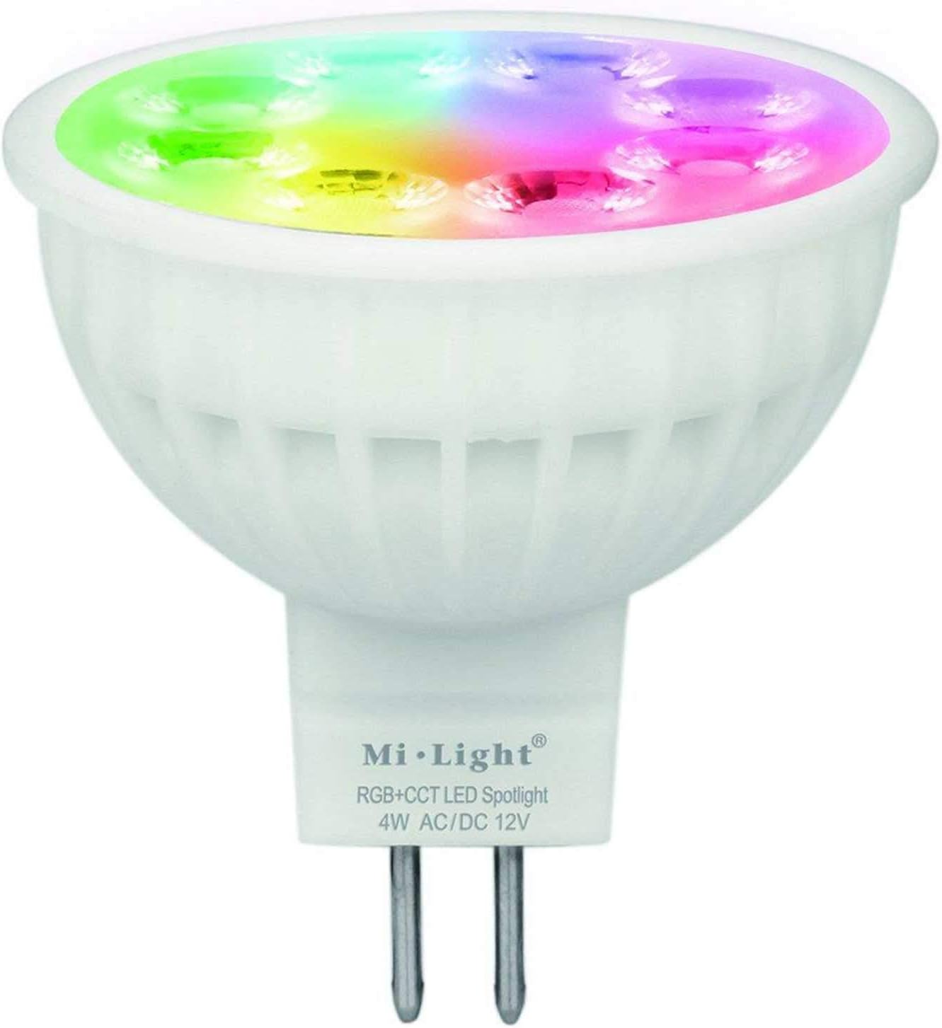 LED GU5.3 MR16 4W RGB+CCT Spotlicht Spotlight Leuchtmittel Steuerung ...