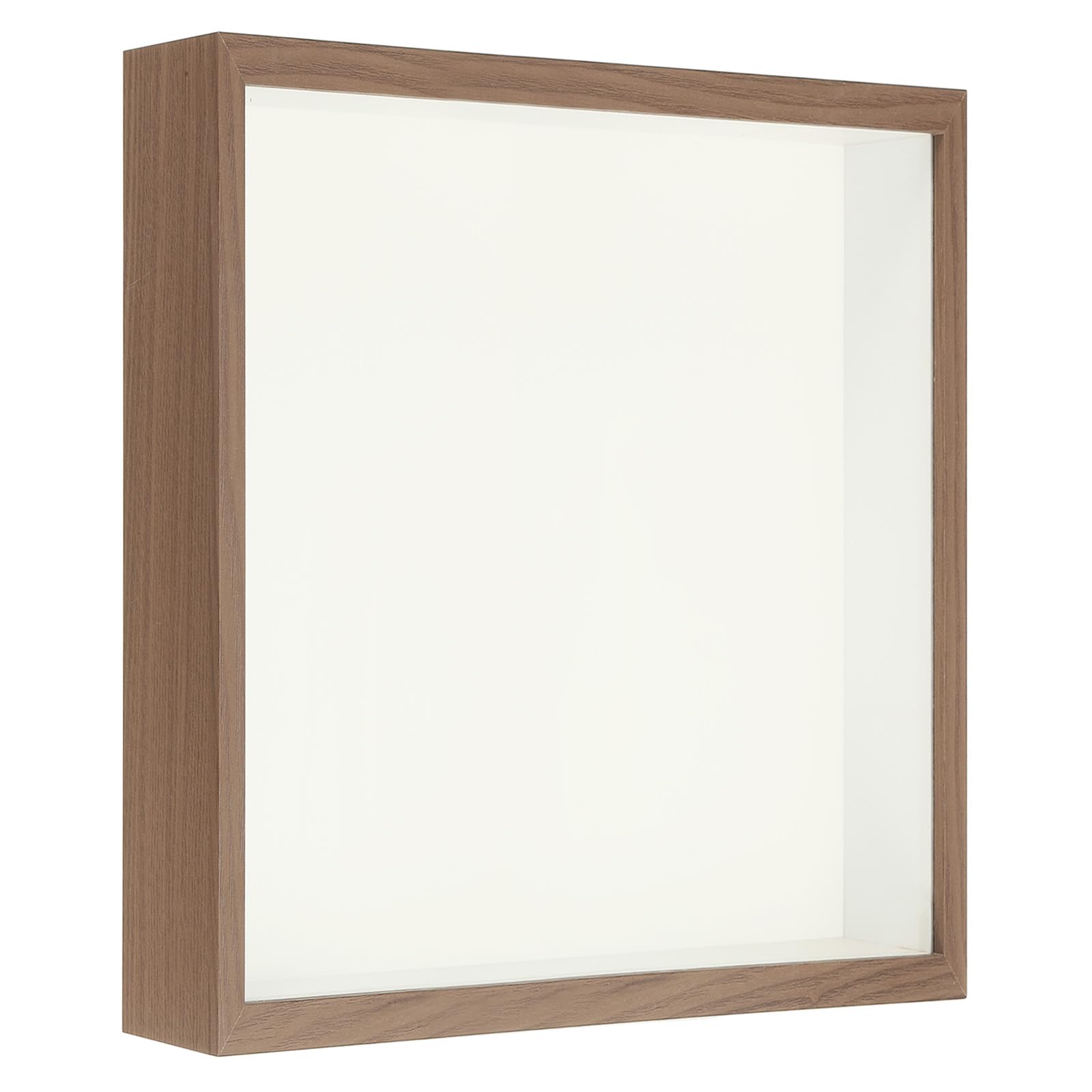 PATIKIL 9x9 Shadow Box Frame, Wooden Dried Flower Floating Photo Frame ...