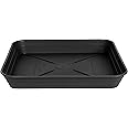 Amazon.com : Feyvdzv 2 Pack Square Plant Saucer Tray 12 inch, Heavy ...