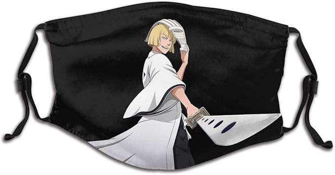 Shinji Hirako Face Shield Bleach Unisex Outdoor Dust Mask with Multiple ...
