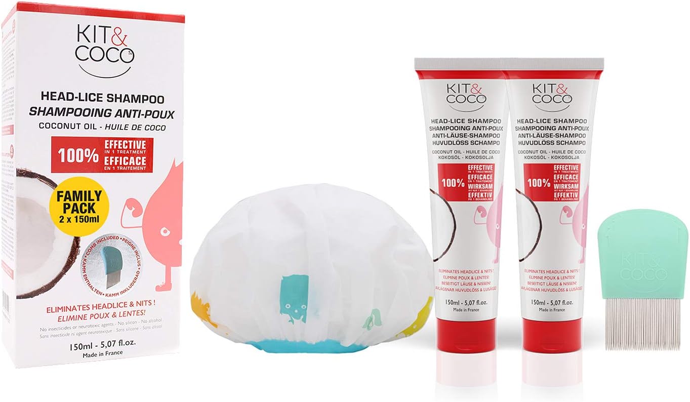 KIT & COCO Head Lice & Nits Complete Treatments (300ml) – BigaMart