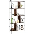 Amazon.com: Giantex 5-Tier Bookshelf, Industrial Style Bookcase with ...