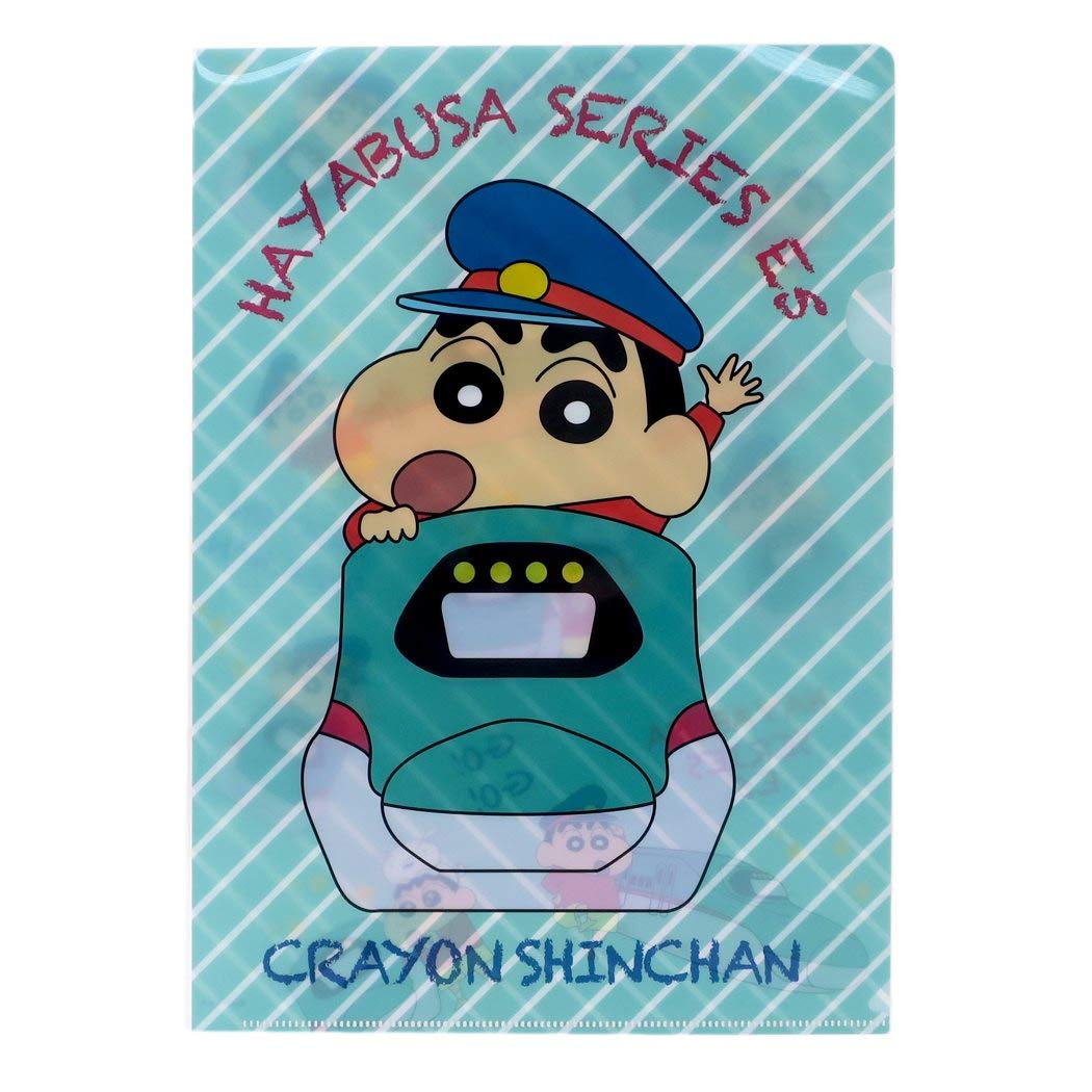 Buy Crayon Shin-chan [File] A4 Single Clear File Folder/Shinkansen E5 ...