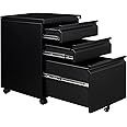 Amazon.com: FLEXISPOT 3 Drawer Mobile File Cabinet for Home Office ...