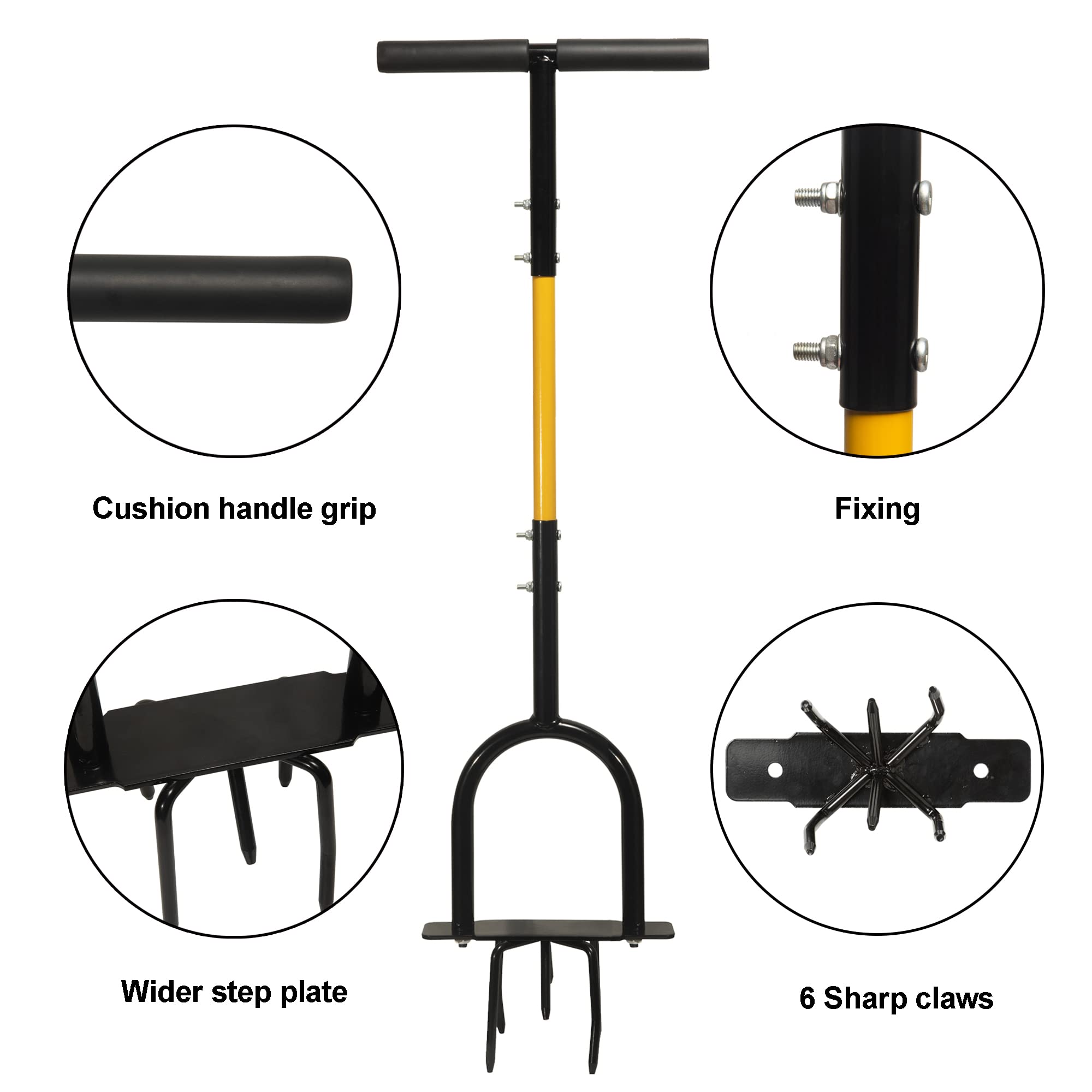 Mua Manual Twist Tiller - Garden Claw Cultivator with Long Handle, Hand ...