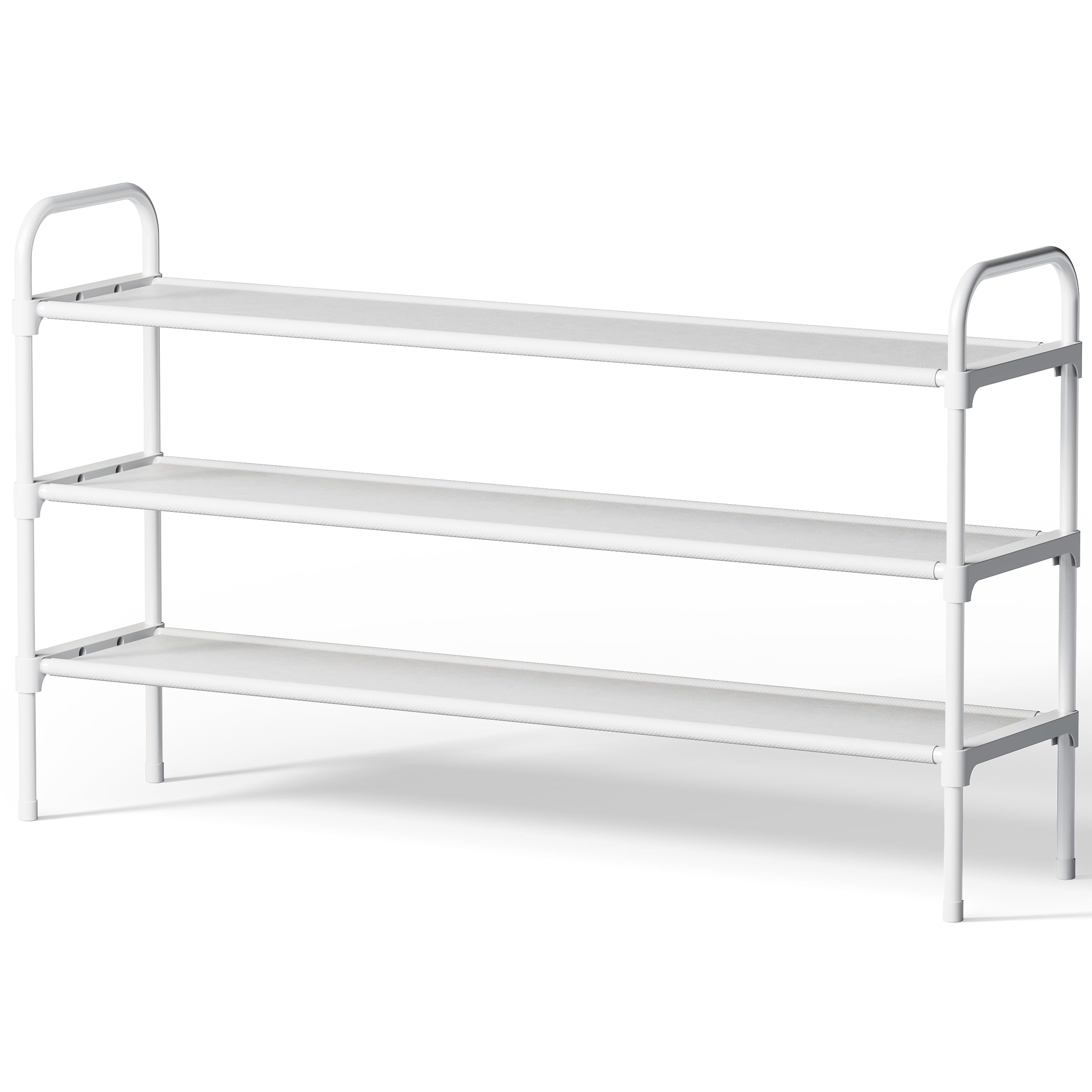 Kitsure Extra-Long Shoe Rack for Closet, Shoe Organizer for Front Door ...