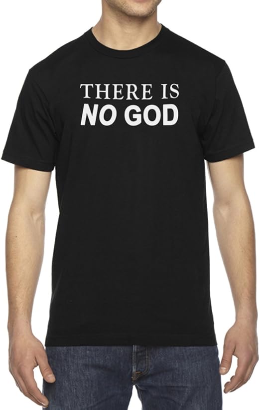 Amazon.com: There is No God Men's Cotton Crew Neck T-Shirt: Clothing