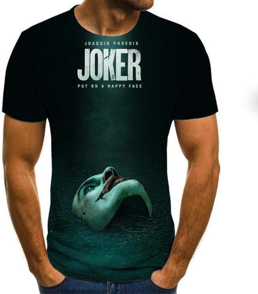 2020 Mens Horror T Shirts Fashion New Summer Men's Short Sleeve T-Shirt ...