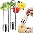 Amazon.com: Red Bell Pepper Seed Corer, 2025 Upgraded Reusable Washable Stainless Steel Fruite ...
