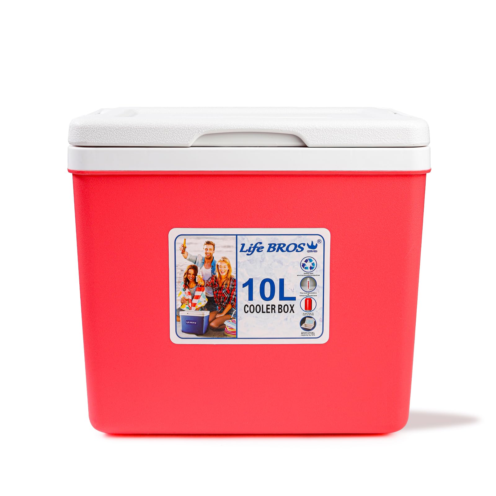 LifeBROS 11Qt Insulated Portable Cooler Leak-Proof Ice Chest Lunch Box ...
