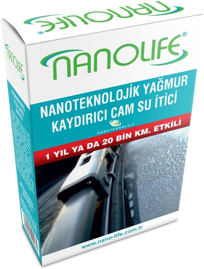 NANOLIFE 1 YIL-20000 KM.ETKİLİ YAĞMUR KAYDIRICI: Amazon.com.tr
