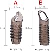 New Soft Reuse 4.5 Inch Realistic Sleeve Extender Sheath for Men Male ...