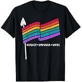 Amazon.com: Womens Pride Month 2024 Reflect Empower Unite LGBTQ Human ...