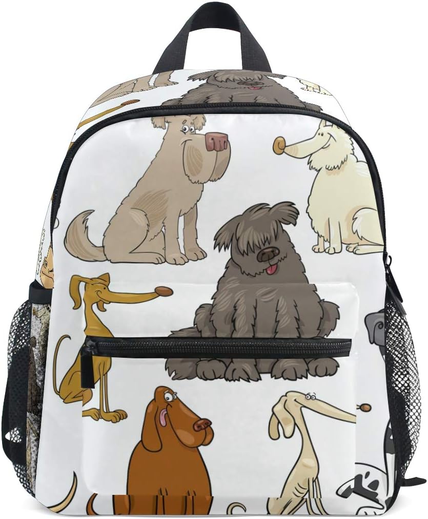 Cartoon Dogs Puppies Big Set Kids School Backpacks Book Bags for Boys ...