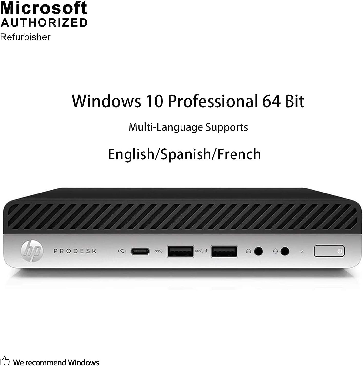 Mua HP EliteDesk 800 G3 Mini Business Desktop Computer with 21.5" FHD ...