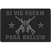 Patch Si Vis Pacem Para Bellum BuckUp Tactical Morale Patch Hook Si