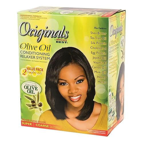 Originals By Africa's Best Olive Oil Conditioning Relaxer System 2-Pack ...