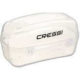 Amazon.com : Cressi Panoramic Wide View Mask & Dry Snorkel Kit for ...