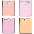 Amazon.com : Stonehouse Collection Cat Notepads - 4 Assorted Funny Cat ...